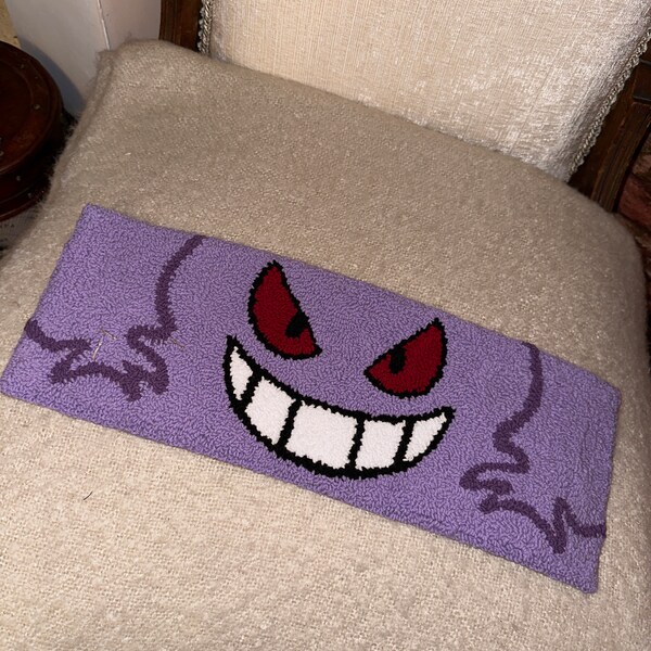 Colorful Punch Needle Keyboard Wrist Rest: Pink Desk Decor Rug - Etsy