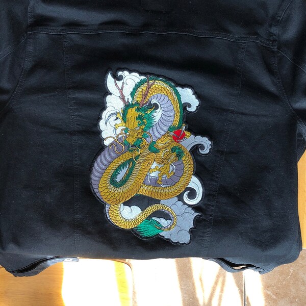Large Back Patch L Shenron Dragon - Etsy