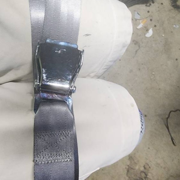 The Flybuckle™ - Fashion Belt Made With Airplane Seat Belt Buckle and ...