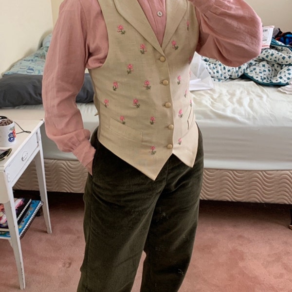 18th Century Style Scottish Highland Tartan Cotton Waistcoat Vest ...