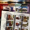Stamp Collector Sorting Box - Mixed World Stamps, Leaves and Covers ...