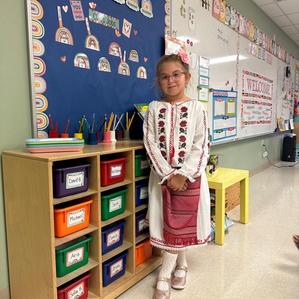 Romanian Traditional Blouse /romania Shirt/moldavian Suit/romanian ...