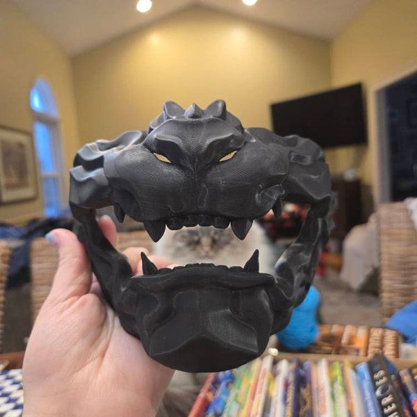 Unpainted Sauroposeidon Statue Dinosaur Model Collector Decor Gift 3D ...