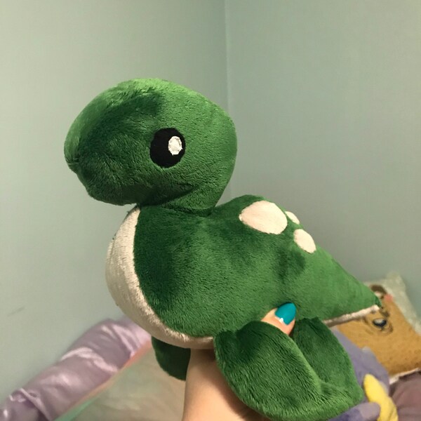 Katie, the Loch Ness Monster Minky Plush Stuffed Animal Nessie Toy - Etsy