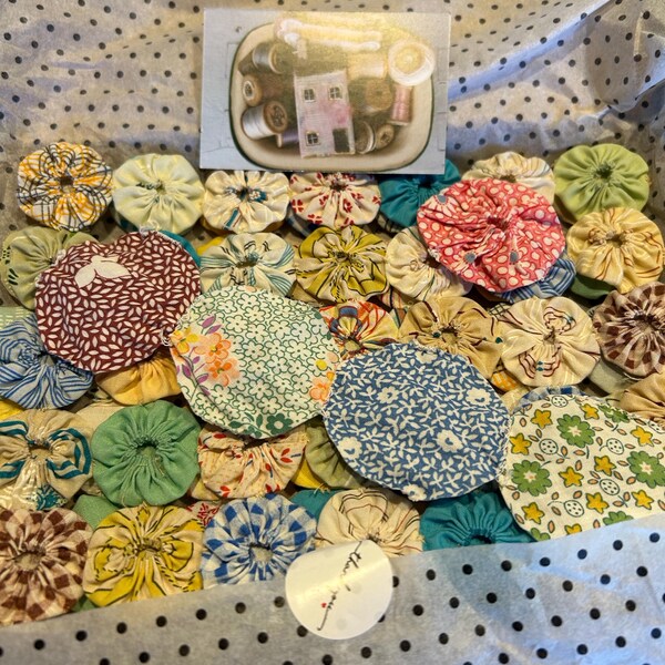 Lovely Vintage Fabric Bundle, Slow Stitching, Journaling Supplies ...