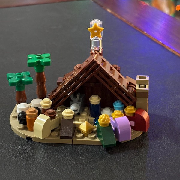 Christmas Nativity Scene - Custom Built From Genuine LEGO® Brand Bricks ...