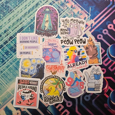 Cute Satanic Baphomet Sticker Pagan Sticker Witchcraft Sticker Satanic ...