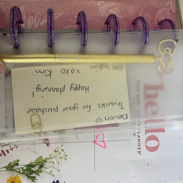 Mini Happy Planner Pouch, Skinny Mini, Clear Sticker Storage, Storage ...