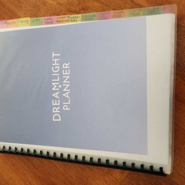 Dreamlight Valley Planner - Sets 1-5 Guide Tracker | Base Game Only ...