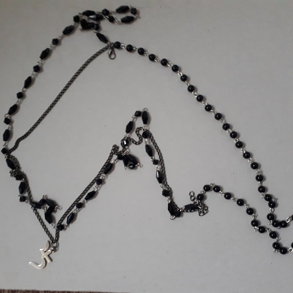 Trad Goth Jusa Necklace or Rosary - Sopor Aeternus Occult Goth Gothic ...