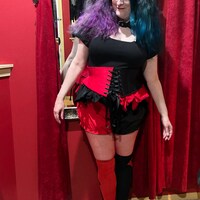 Black and Teal Gothic Formal Wedding Skirt Adult ALL Sizes Mtcoffinz ...