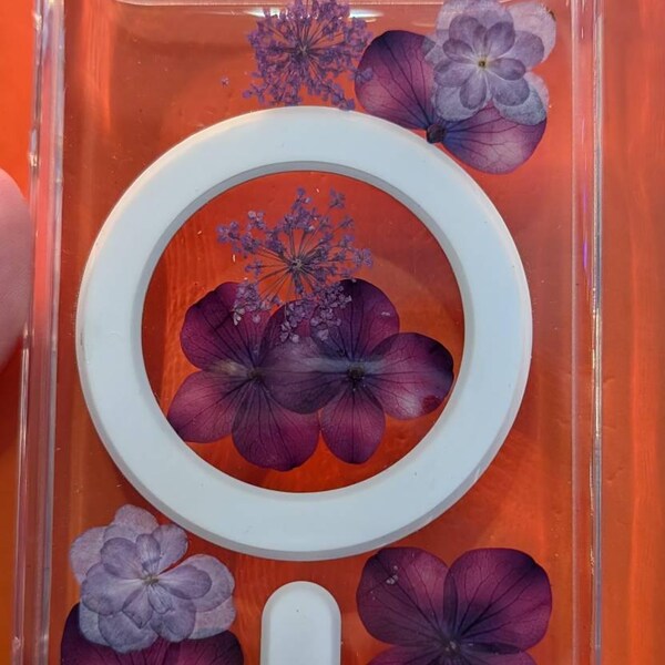 Five Different Flowers Phones Cases,magnetic Magsafe Design for iPhone ...
