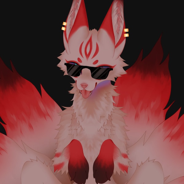 Customizable Vtuber Model art & Rig Premade - Etsy