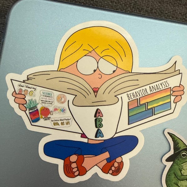 LM Aba Sticker | BCBA Sticker | Bcaba Sticker | Behavior Analysis ...
