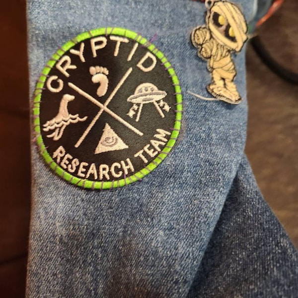 Cryptid Research Team Patch - Etsy