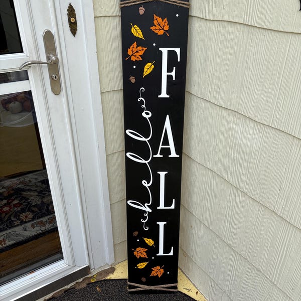 LED Lighted Welcome Witches Halloween Porch Sign for Front Porch, Witch ...