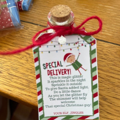 Elf Special Delivery Tags, Elf Ideas, Treat Tags North Pole Elf Cocoa ...