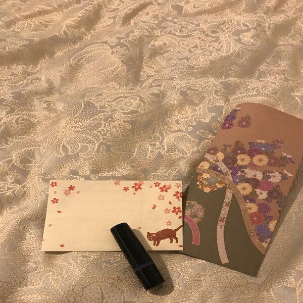 Personalized Japanese Name Stamp : Sakura - White, Cherry Blossom ...