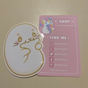 Cute Munchimals Sticker Sheet Kawaii Animals Journal Planner | Etsy