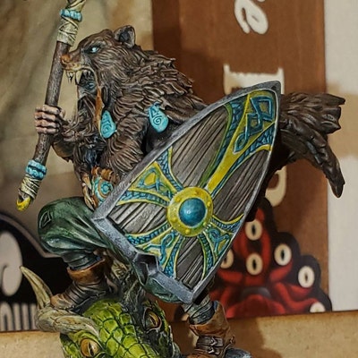 Mage Miniature Wizard Mini Sorcerer Warlock Dungeons and Dragons Mini ...