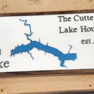 Lake George Map Shape Instant Download EPS SVG DXF Lake George Digital ...