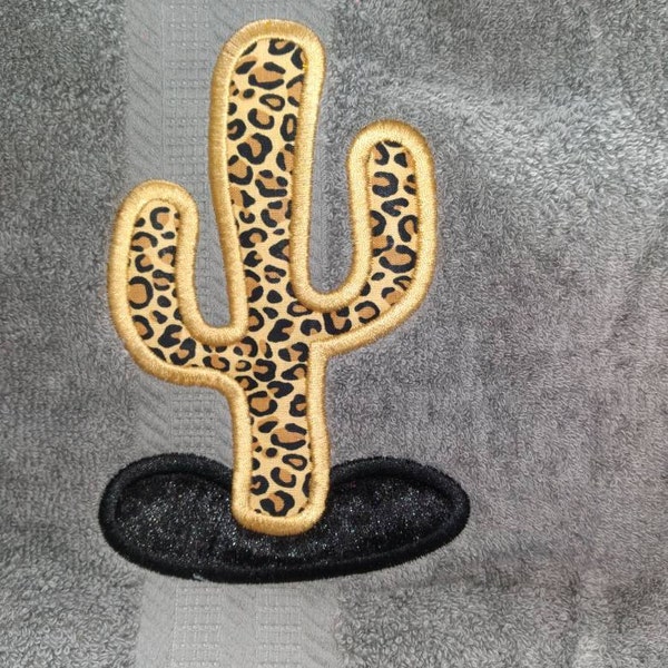 Cactus Applique Embroidery Design. Cactus Embroidery Design. Cactus ...