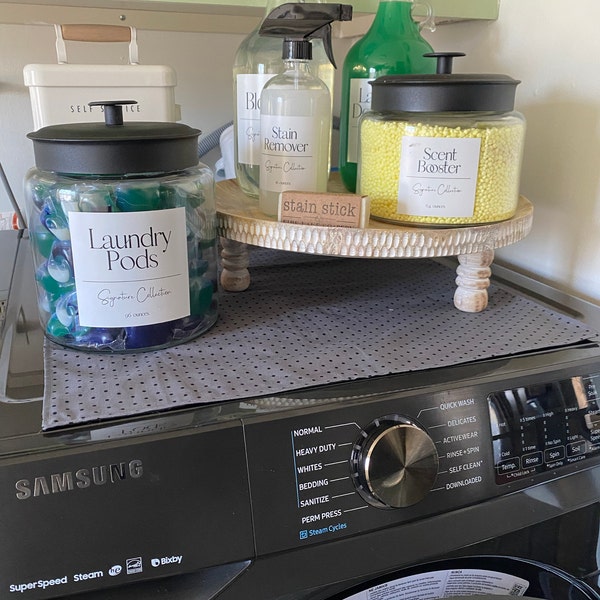 Washer and Dryer Cover, Laundry Room Accessories Decor, Washing Machine ...
