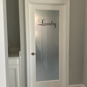 Custom Door Decal Vinyl Sticker for Glass Door Personalized - Etsy