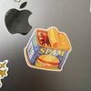 SPAM Stickers - Clam - Glam - Weird Food - Mimic - Pastel Aesthetic ...