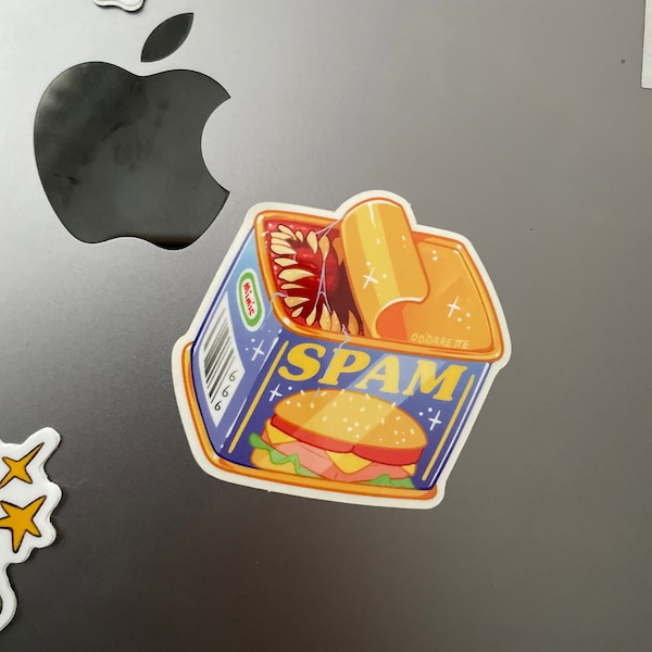 SPAM Stickers - Clam - Glam - Weird Food - Mimic - Pastel Aesthetic ...