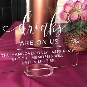 Our Signature Drink Bar Menu Sign Cocktail Bar Sign for | Etsy