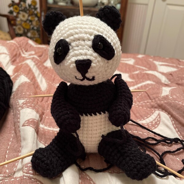 Crochet Pattern : My Little Panda |panda Amigurumi Pattern | Instant ...