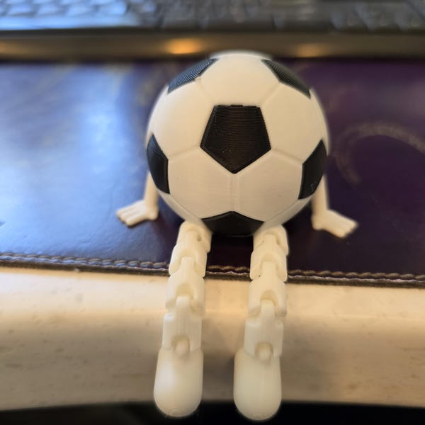 Soccer Desk Decor - Soccer Ball Buddy - Fun Soccer Gift - Sports Gift ...