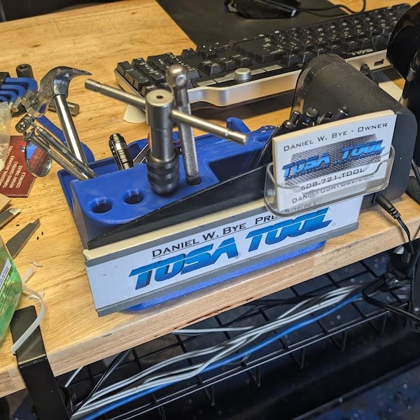 Engineer Desk Organizer, Tool Caddy, Machinist Tool Holder, Calipers ...