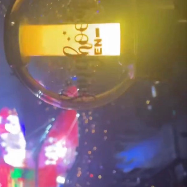 Holographic Enhypen Name Tags Vinyl Stickers Decal Concert Light Stick ...