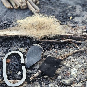 English Flint and Steel Fire Starter Kit With Tinder Box and Many More ...
