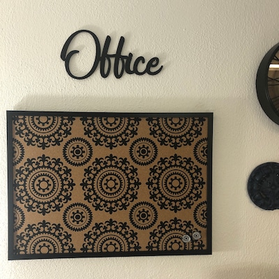 Office Wording Sign Laser Cut Office Wording Office Decor - Etsy