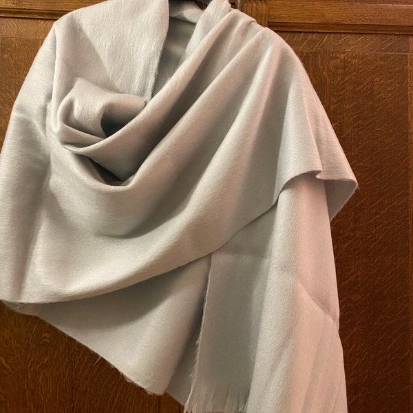 Wedding Shawl - Pearl, Alpaca Wedding Shawl, Evening Shawl for Bride ...