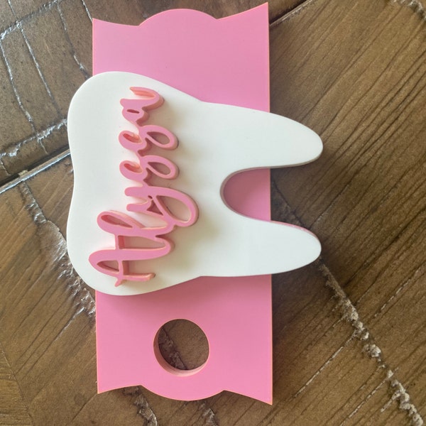 Stanley Tumbler Name Plate,dental Assistant Gift,stanley Dental Name ...