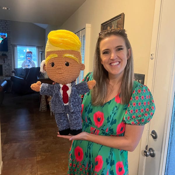 CROCHET PATTERN: Amigurumi-trump Doll - Etsy