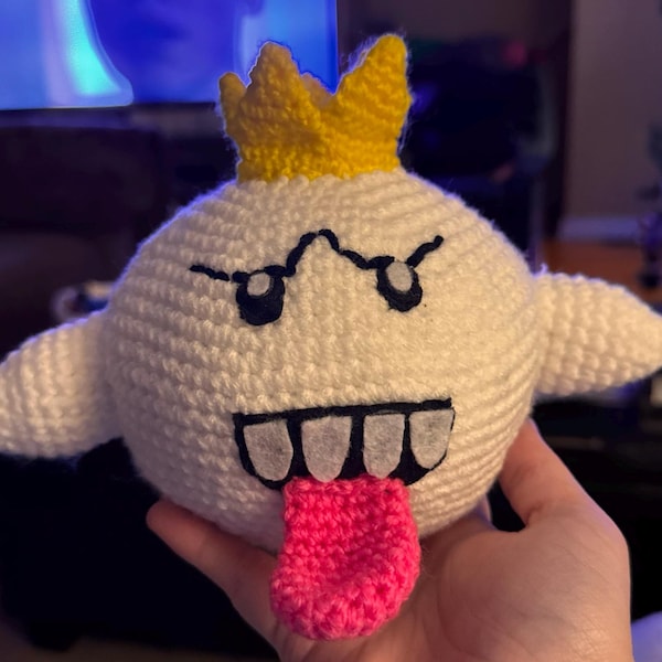 King Boo Crochet Pattern - Etsy