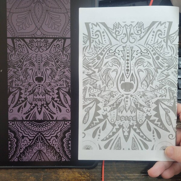 50 Full-bleed Mandala Coloring Pages - Adult Coloring Pages - Stress ...