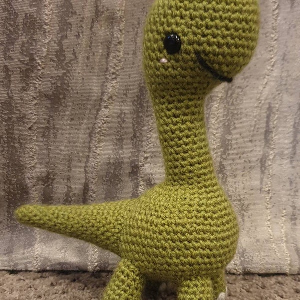 PATTERN: Bruno the Brontosaurus - Crochet Brontosaurus Pattern ...