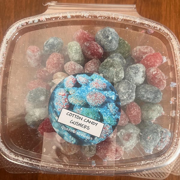 Flavored Gushers . Cotton Candy Gushers. Extreme Sour Blue Raspberry ...