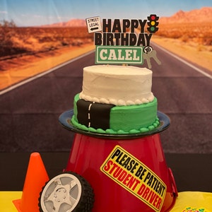Driver License Birthday Cake Toppercake Toppernew Driver - Etsy
