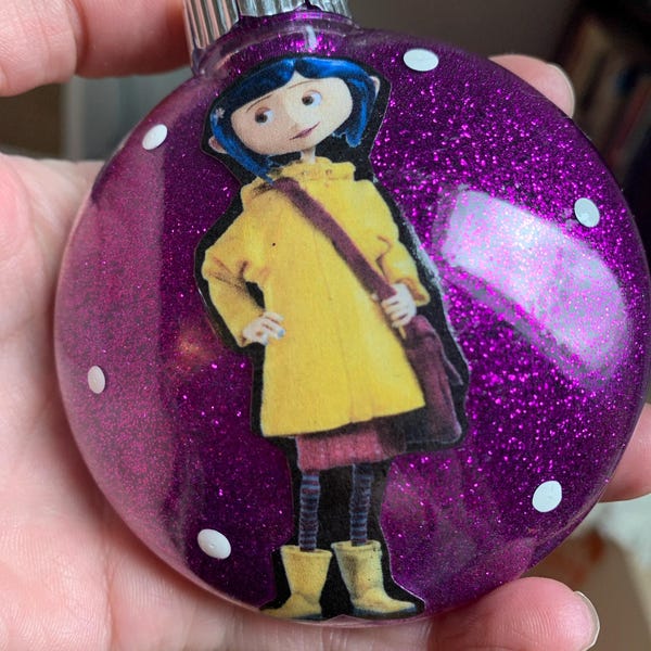 Wizard of Oz Inspired Ornaments Set of 4 Ruby Red Glitter - Etsy