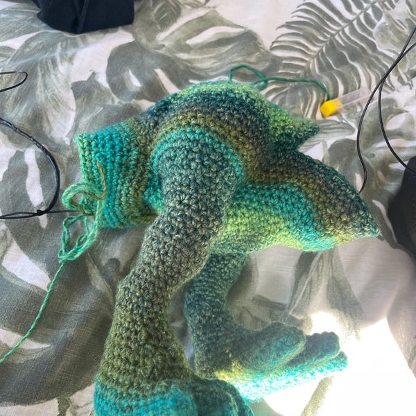 Crochet Pattern Realistic Cuttlefish-amigurumi Cuttlefish-stuffed ...