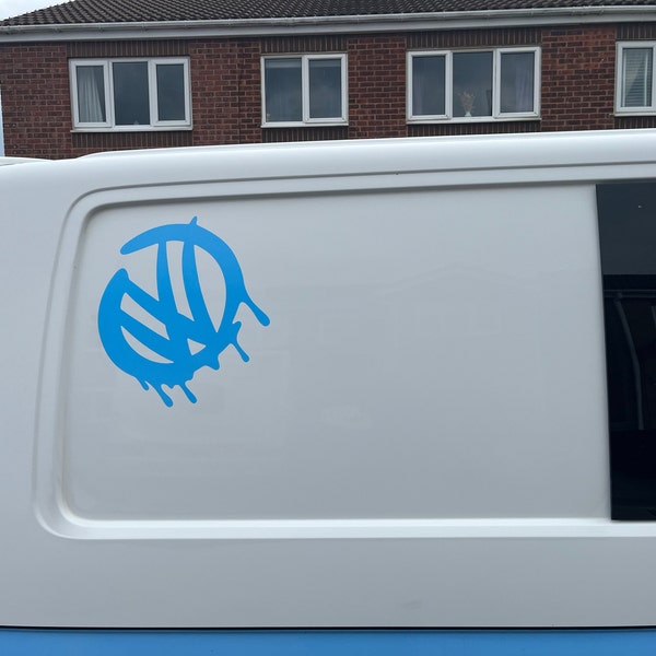 Hand Written Font Custom Vinyl Stickers | Personalised Design Text ...