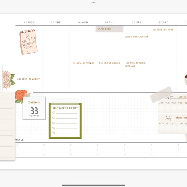 Weekly Time Tracker Printable Minimalist, Half Hour Time Tracking ...