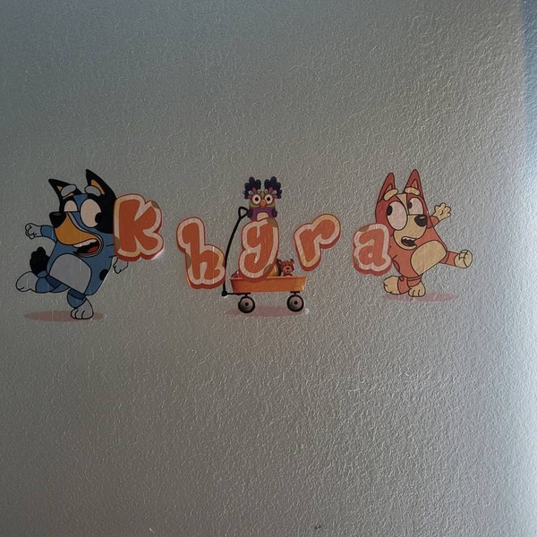 Blue Custom Name, Wall Decal,wall Sticker,color Bricks, Wall Art Peel ...